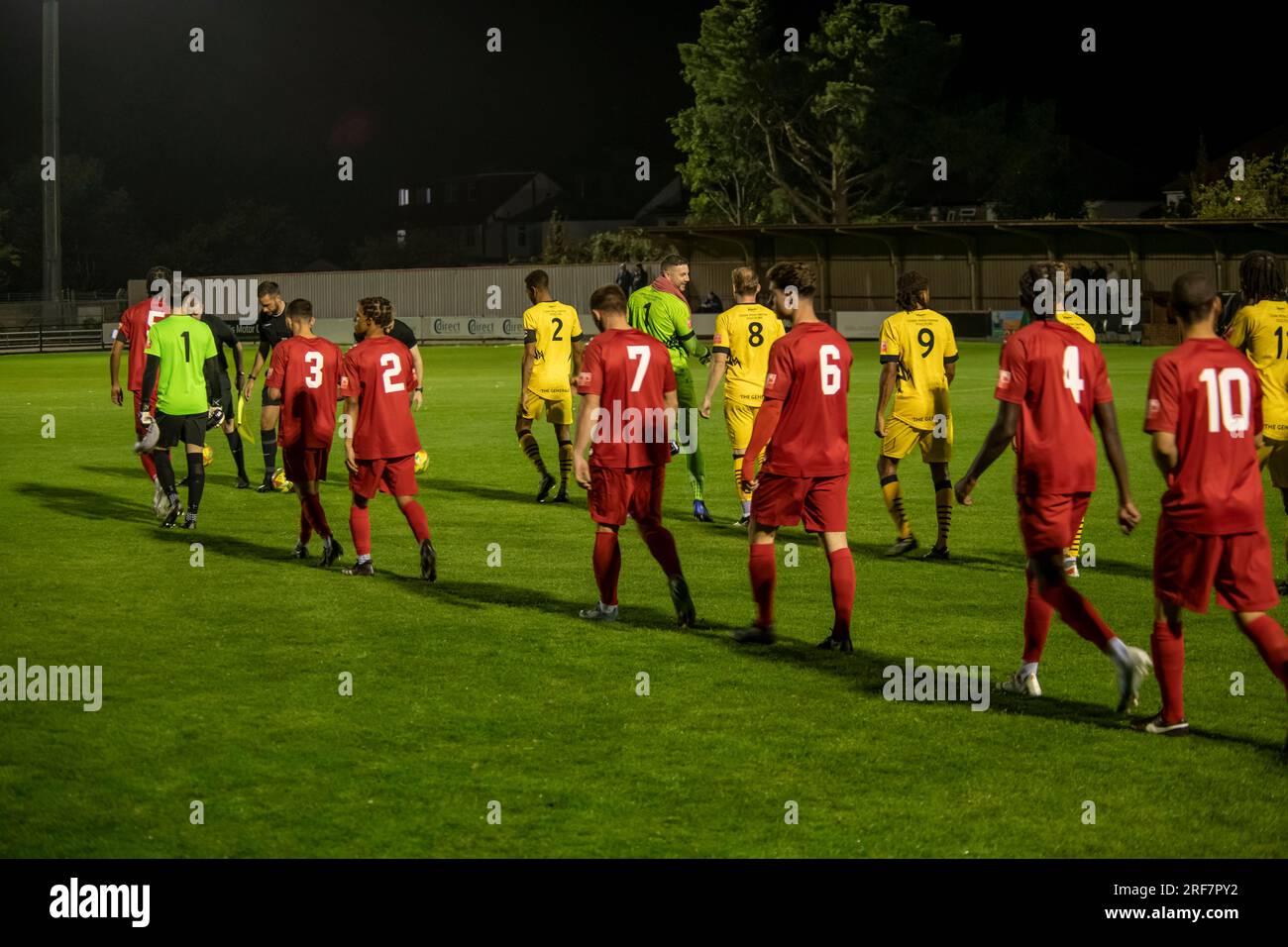 Harrow FC football club, match at Harrow grounds Stock Photo - Alamy