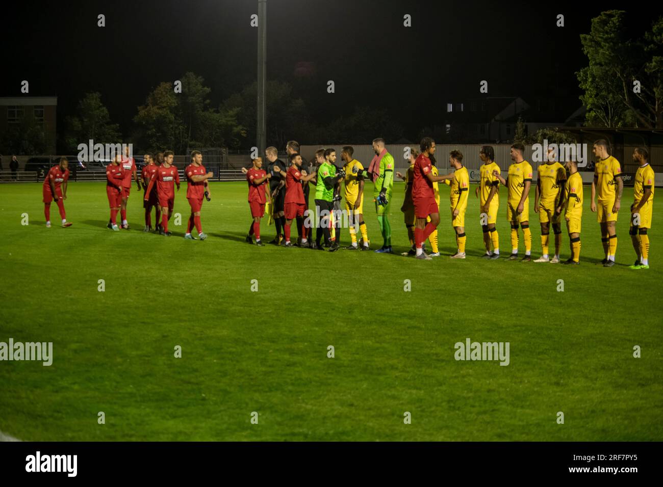 Harrow FC football club, match at Harrow grounds Stock Photo - Alamy