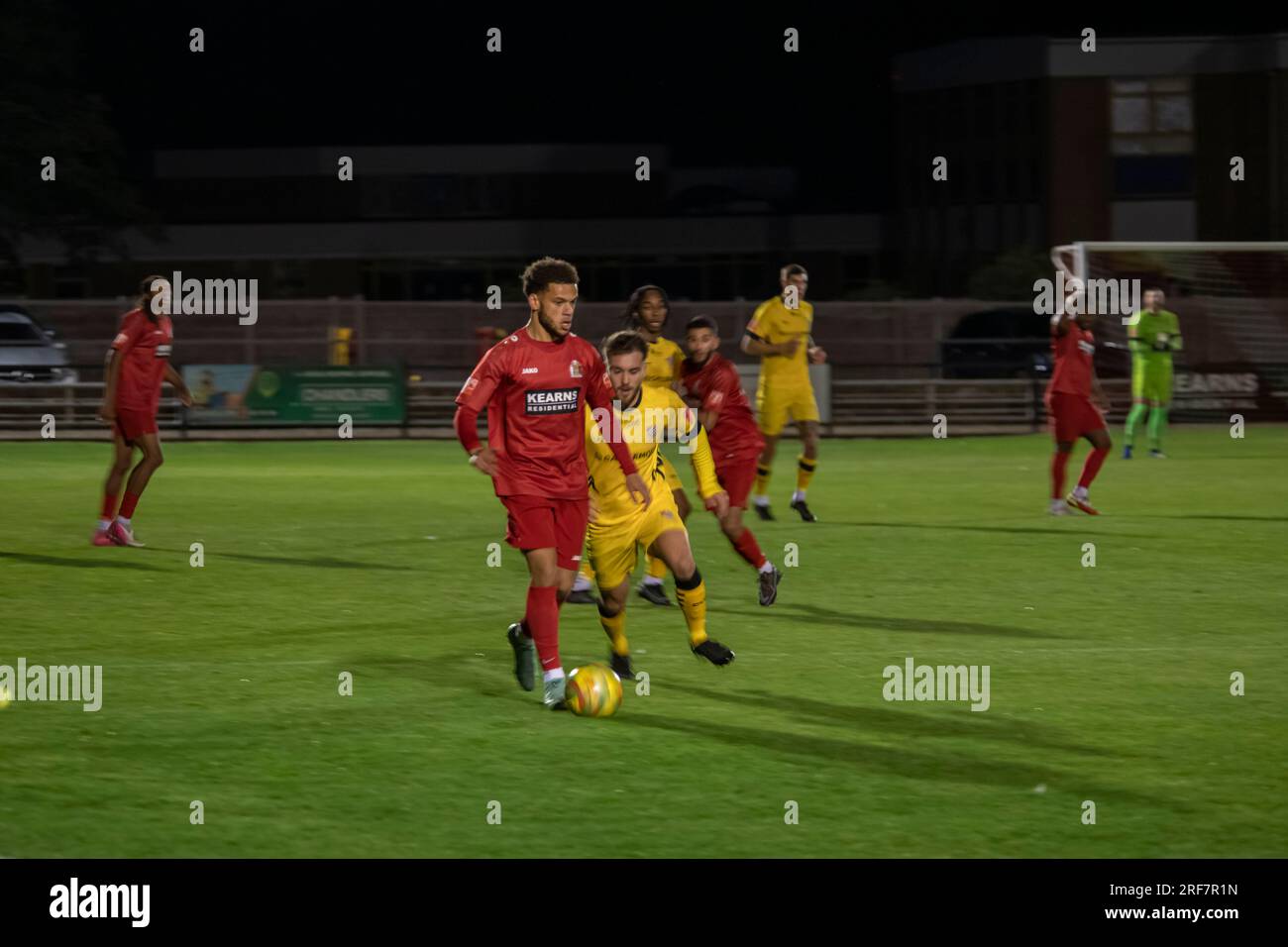 Harrow FC football club, match at Harrow grounds Stock Photo - Alamy
