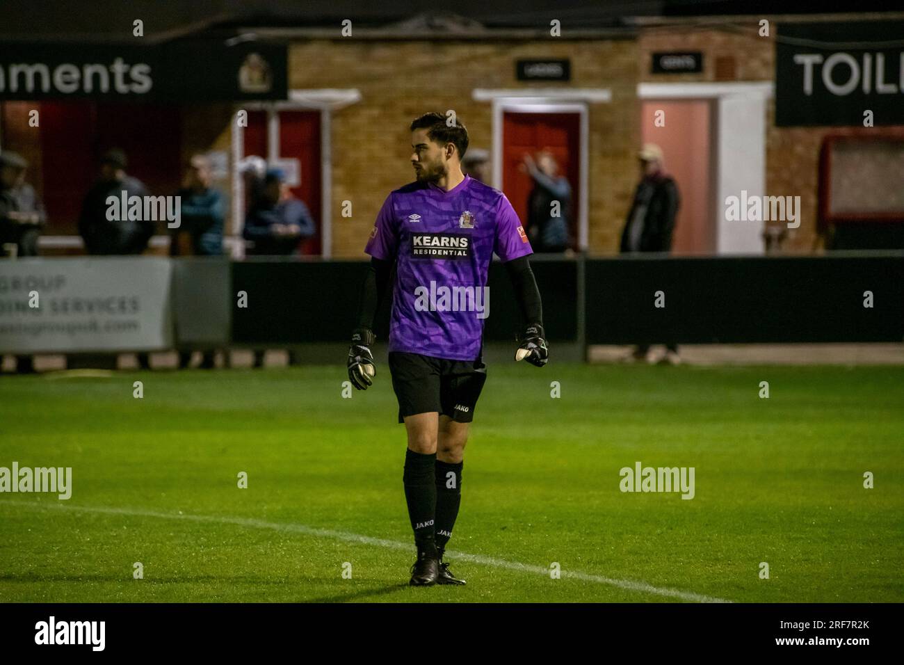 Harrow FC football club, match at Harrow grounds Stock Photo - Alamy