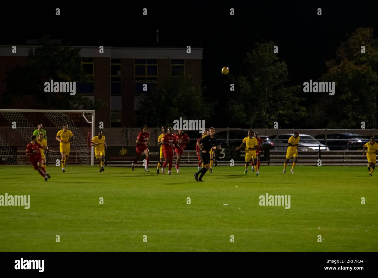 Harrow FC football club, match at Harrow grounds Stock Photo - Alamy