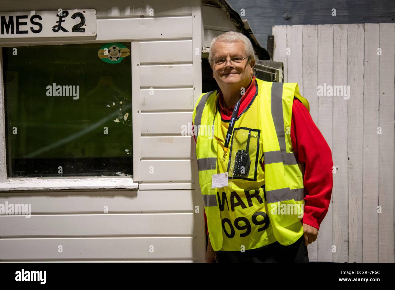 Harrow FC football club, match at Harrow grounds Stock Photo - Alamy