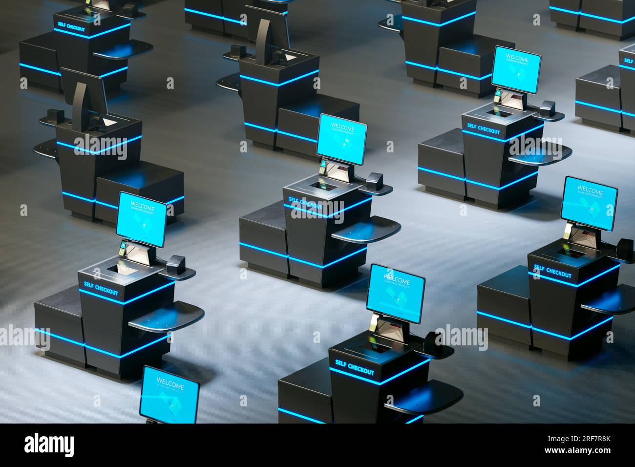 Self checkout experience hi-res stock photography and images - Alamy