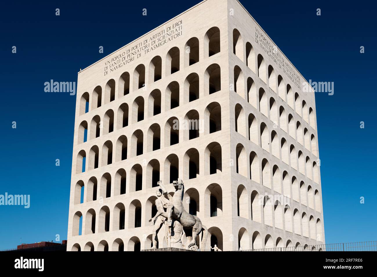 The Palace of Italian Civilization, known as Il Palazzo della Civiltà ...