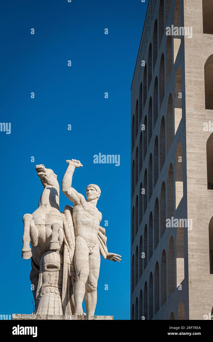 The Palace of Italian Civilization, known as Il Palazzo della Civiltà ...