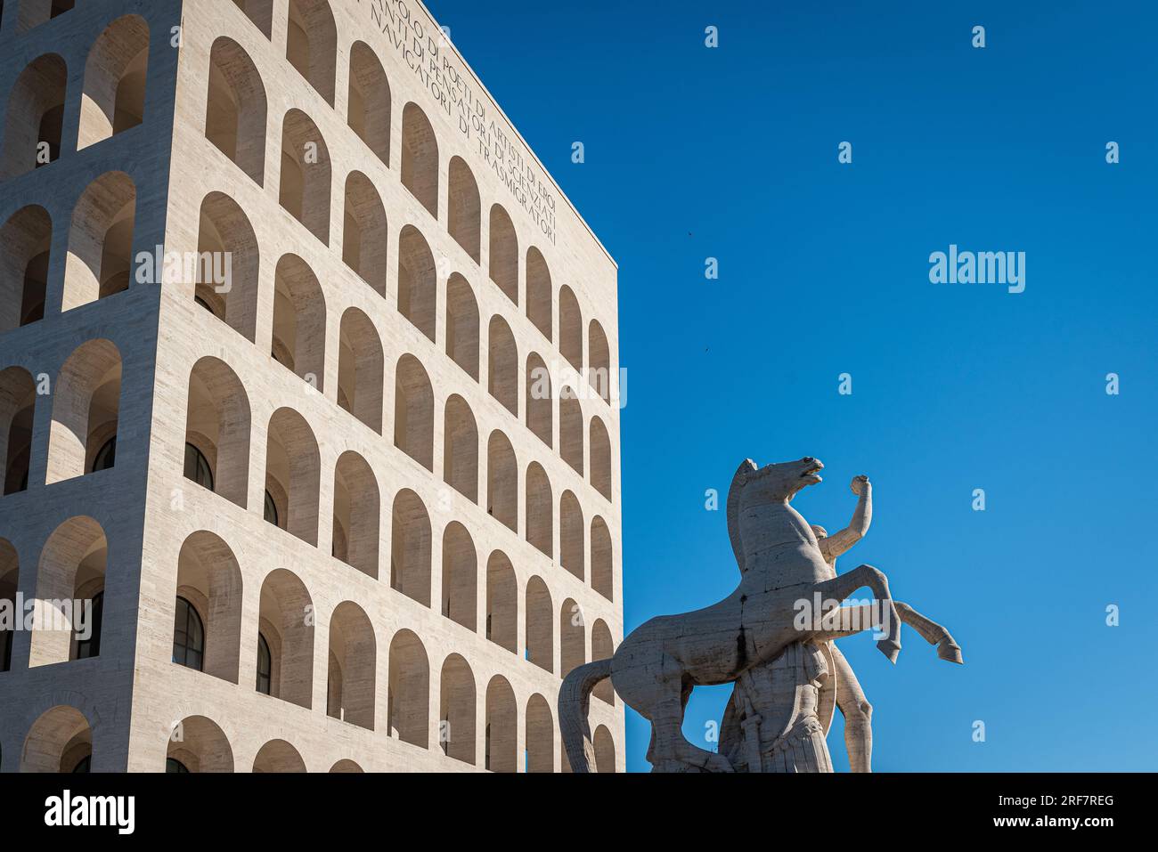 The Palace of Italian Civilization, known as Il Palazzo della Civiltà ...