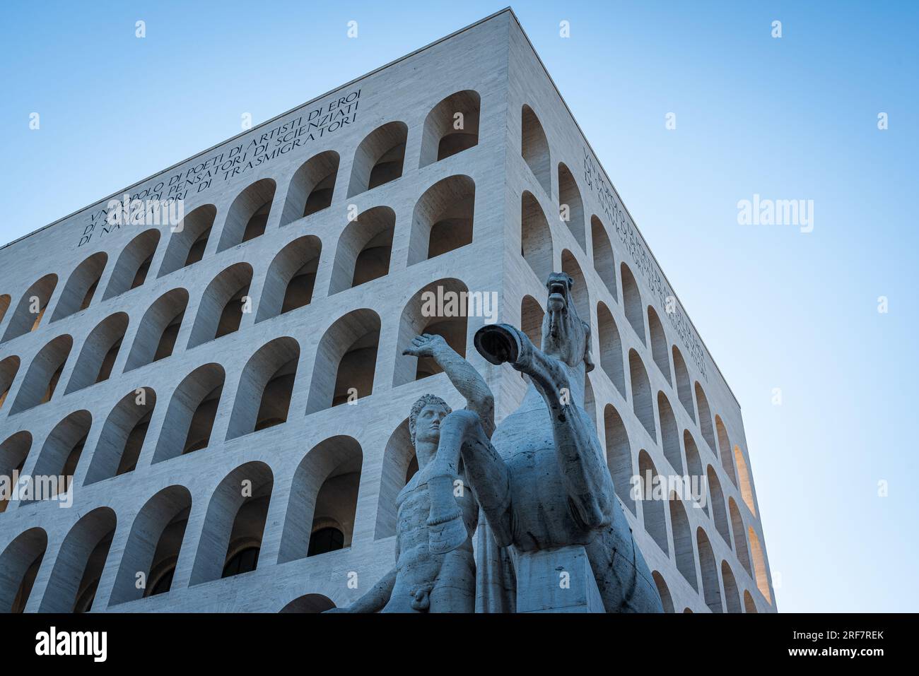 The Palace of Italian Civilization, known as Il Palazzo della Civiltà ...