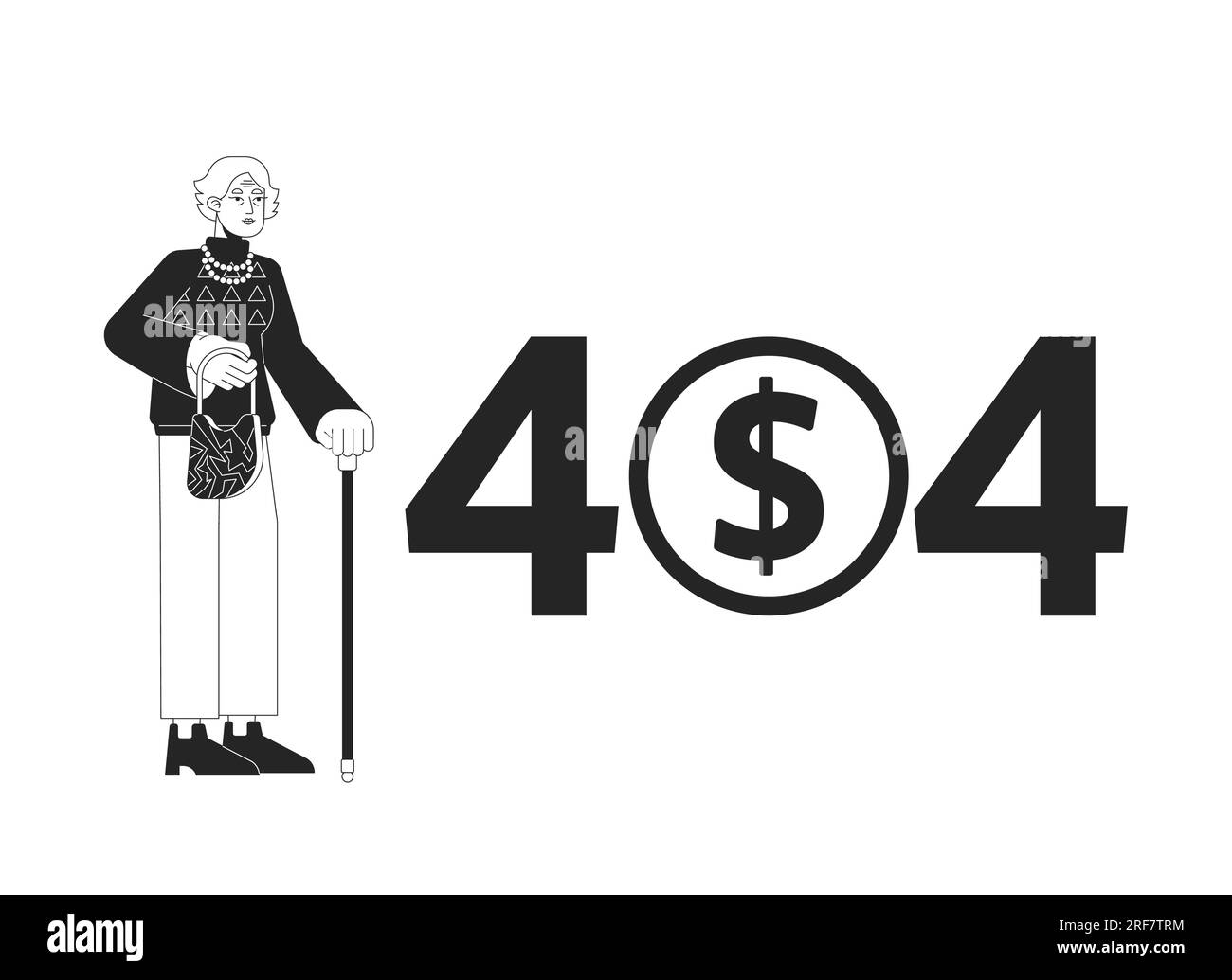 Rich old woman Cut Out Stock Images & Pictures - Alamy