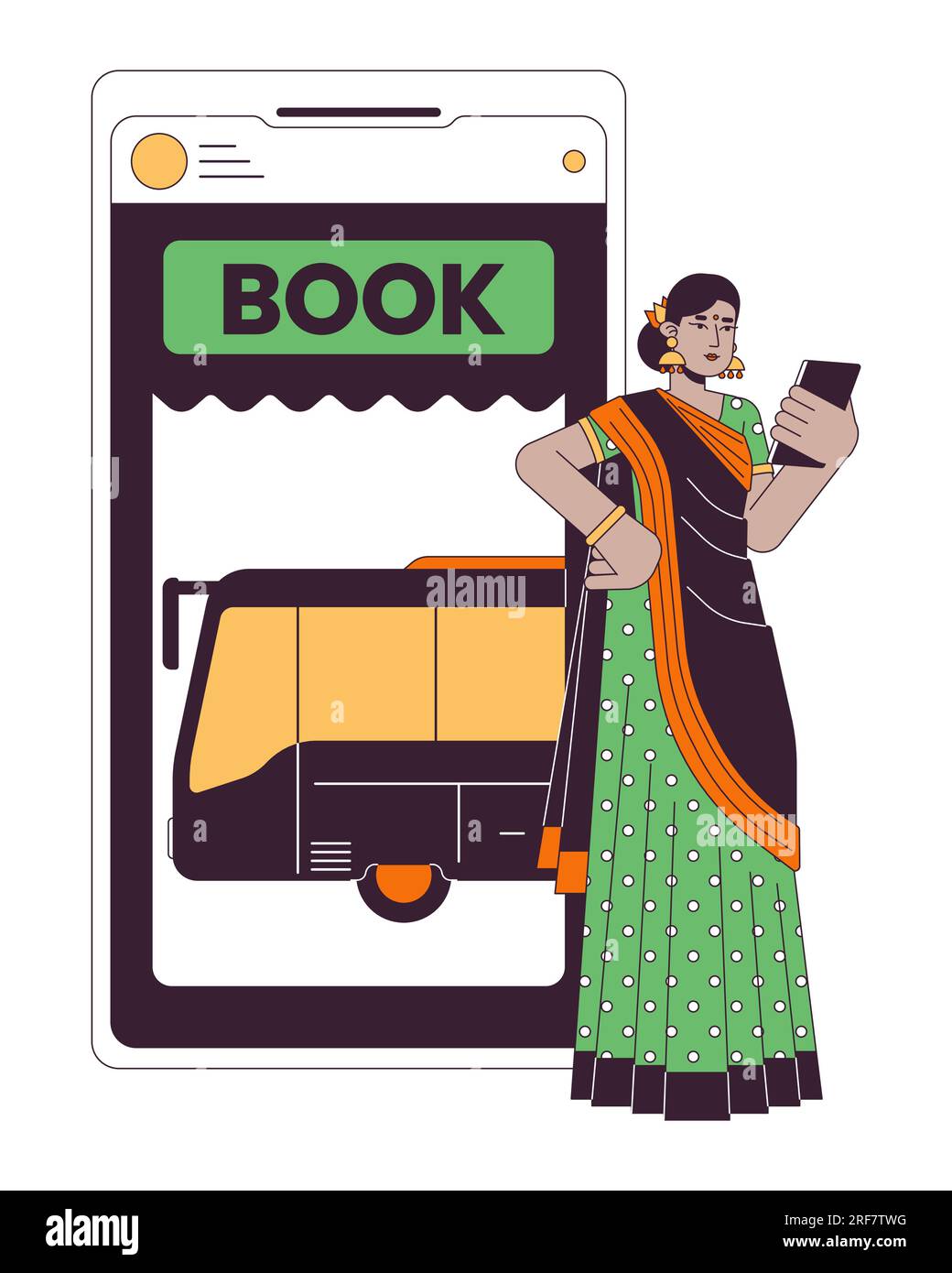 Indian bus ticket Stock Vector Images - Alamy