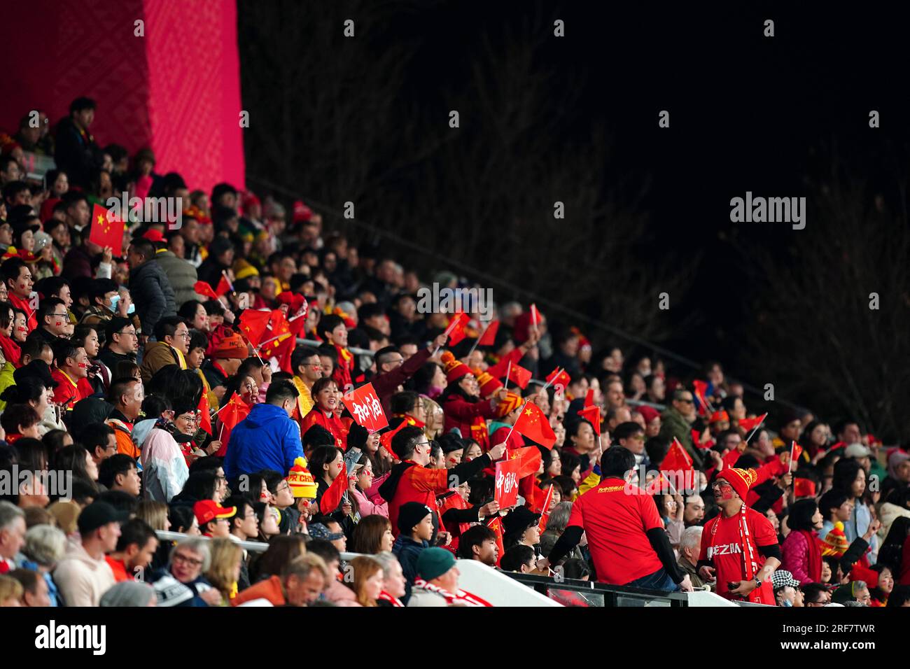 China fans in the stands during the FIFA Women's World Cup 2023, Group ...