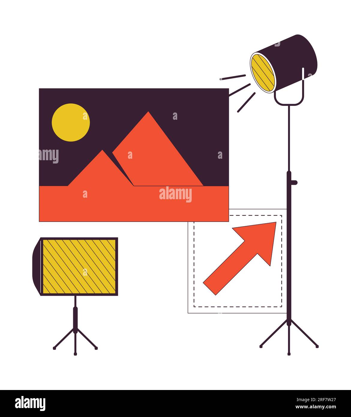 Workplace lamp icon animation hi-res stock photography and images - Alamy