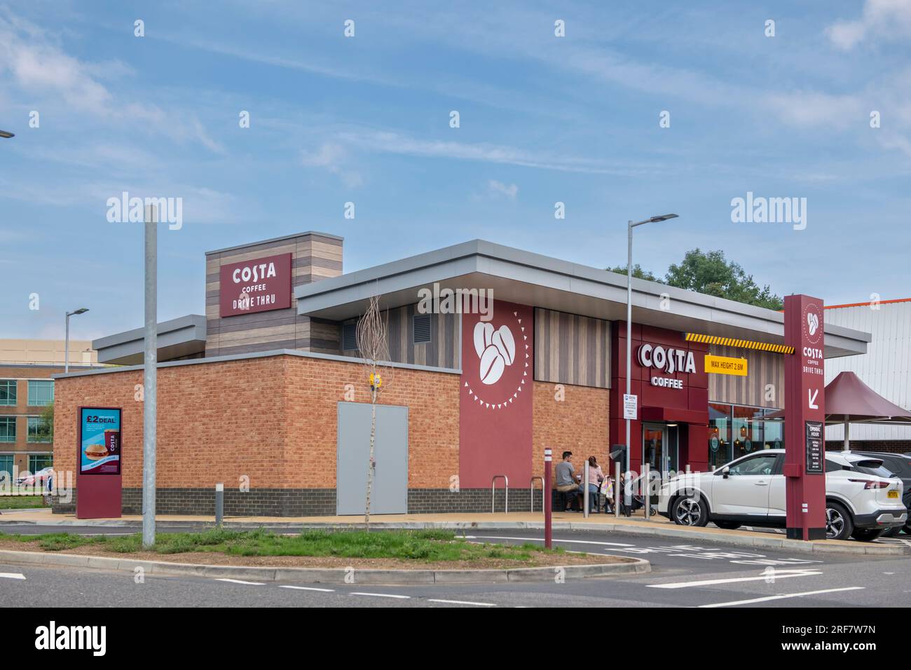 Costa coffee drive thru logo hi-res stock photography and images - Alamy