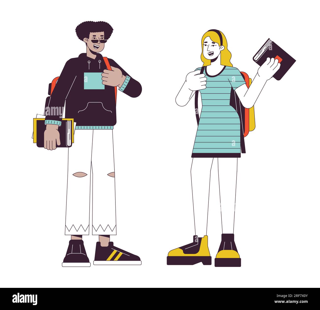 Sophomore students Cut Out Stock Images & Pictures - Alamy