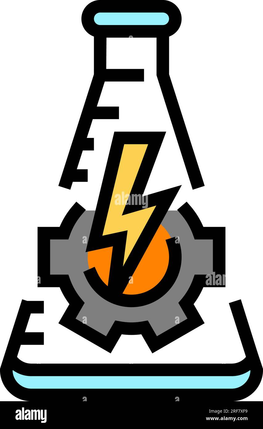 catalyst chemical reactions color icon vector illustration Stock Vector ...