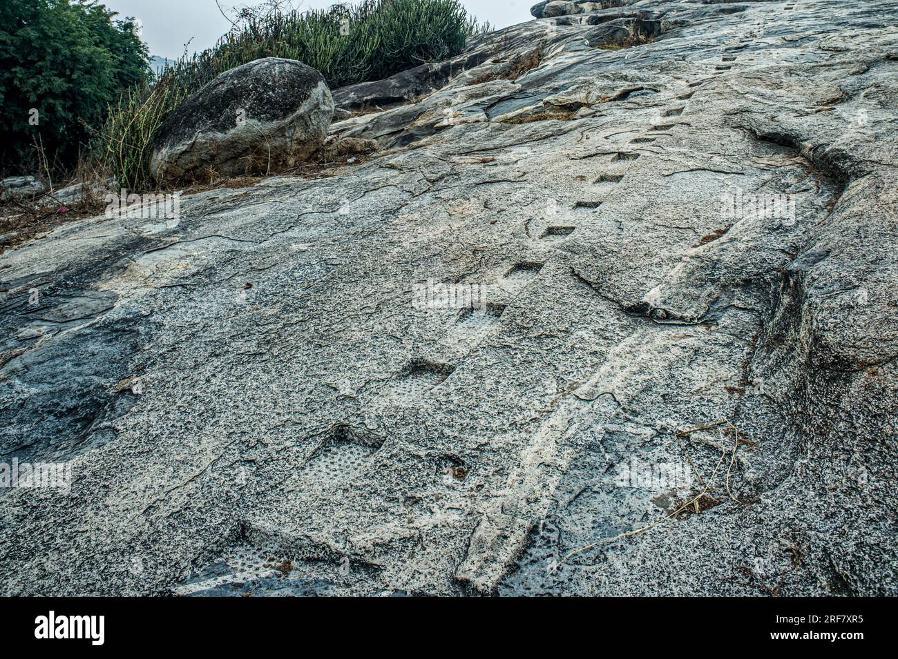 12 24 2014 Ancient Barabar Hills caves stairs were sculpted during ...