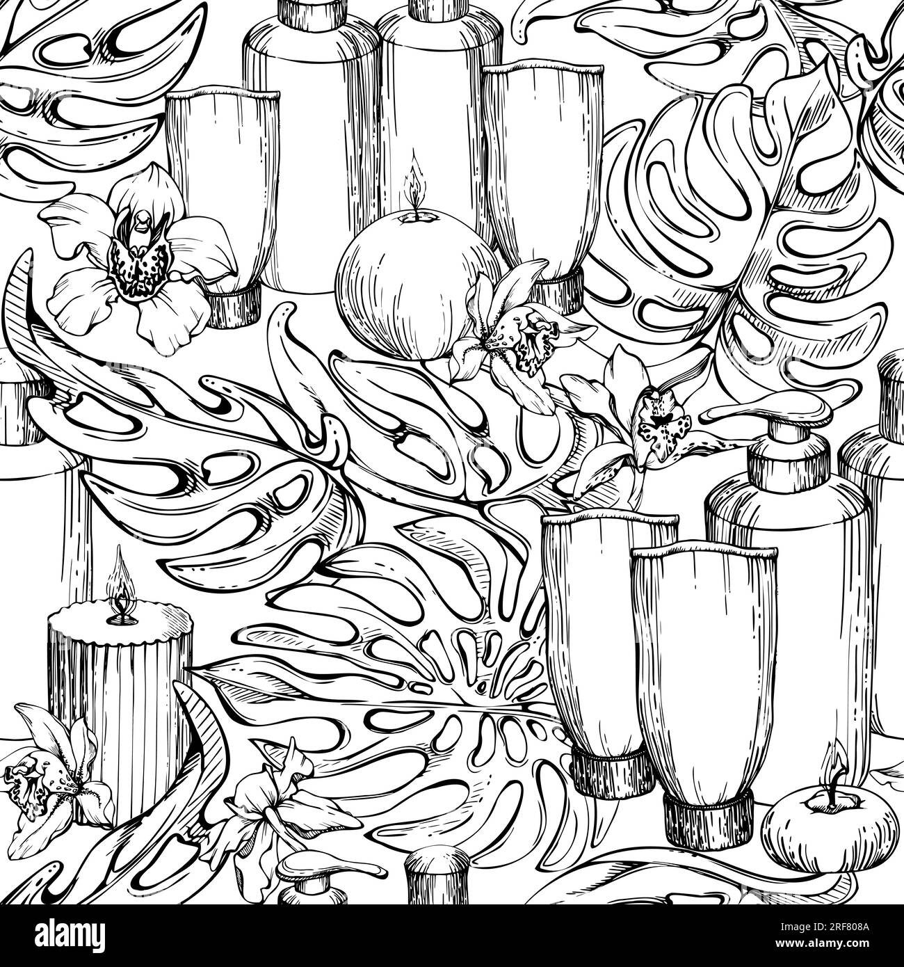 Cream bottle clipart care Black and White Stock Photos & Images - Alamy