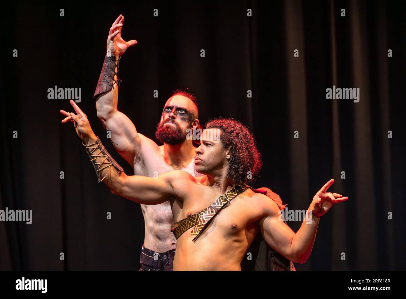 Edinburgh, United Kingdom. 01 August, 2023 Pictured: Mythos: Ragnarök ...