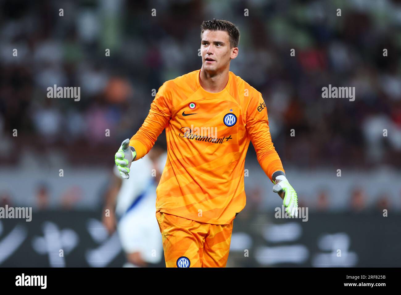 National Stadium, Tokyo, Japan. 1st Aug, 2023. Filip Stankovic (Inter ...