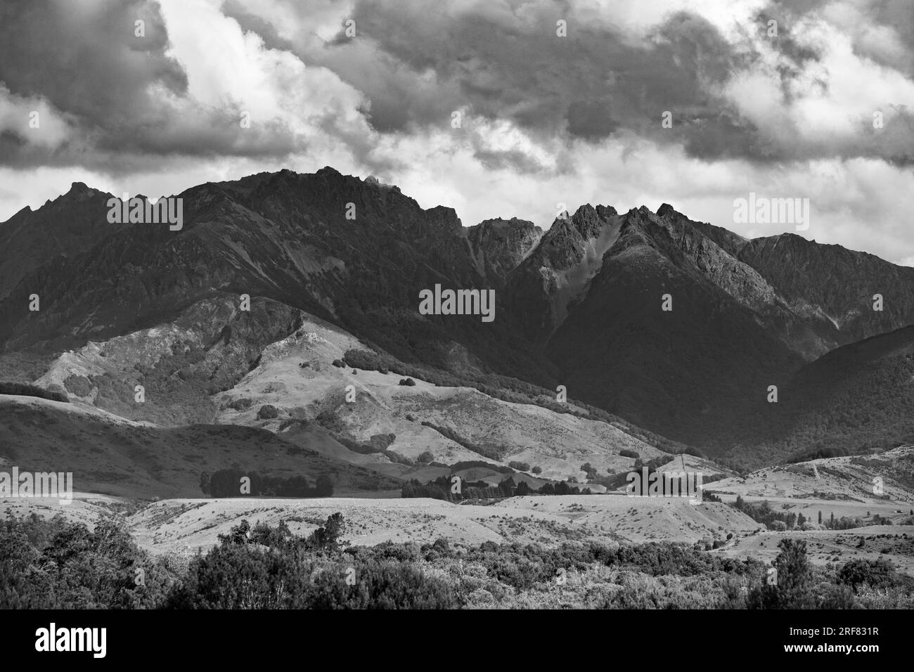 Mount Hamilton range in South Island, New Zealand. Photo: Rob Watkins ...