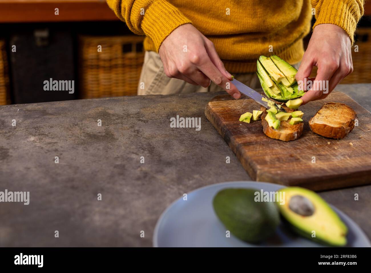 Preparing sandwiches hi-res stock photography and images - Alamy