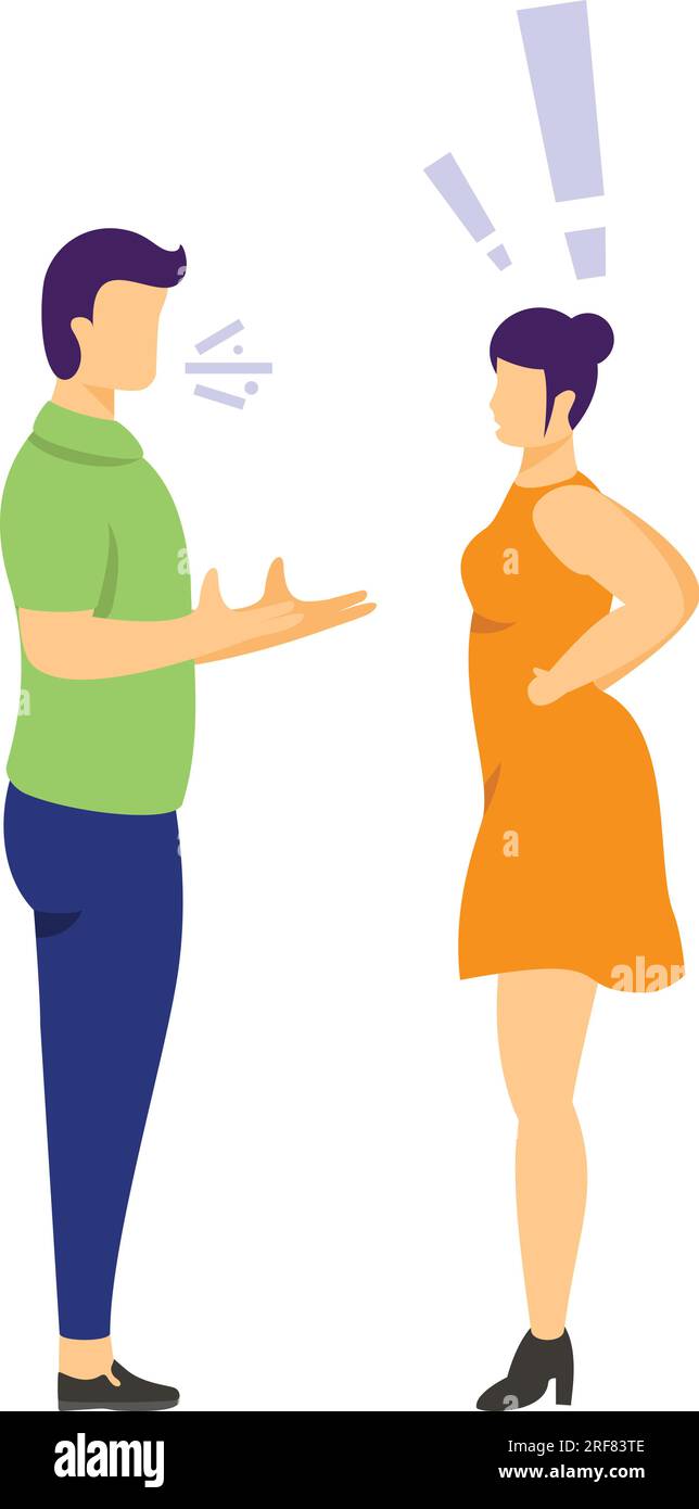 Yelling shouting screaming rage Stock Vector Images - Alamy