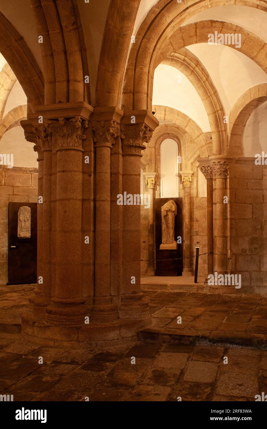 Interior of a church in Spain Stock Photo - Alamy