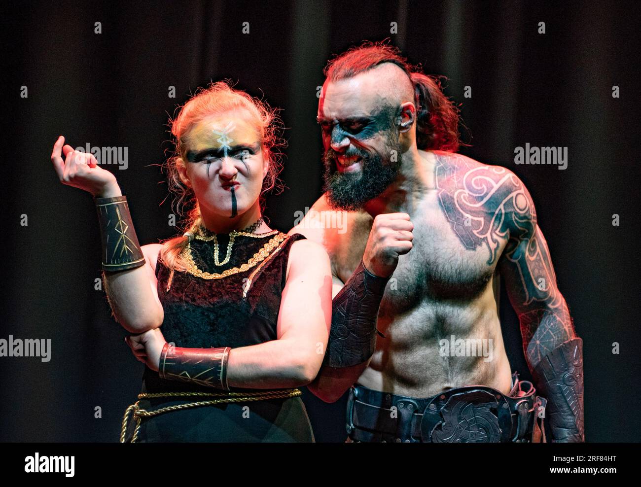 Edinburgh, Scotland, UK. 1 August 2023. The Mythological Theatre ...