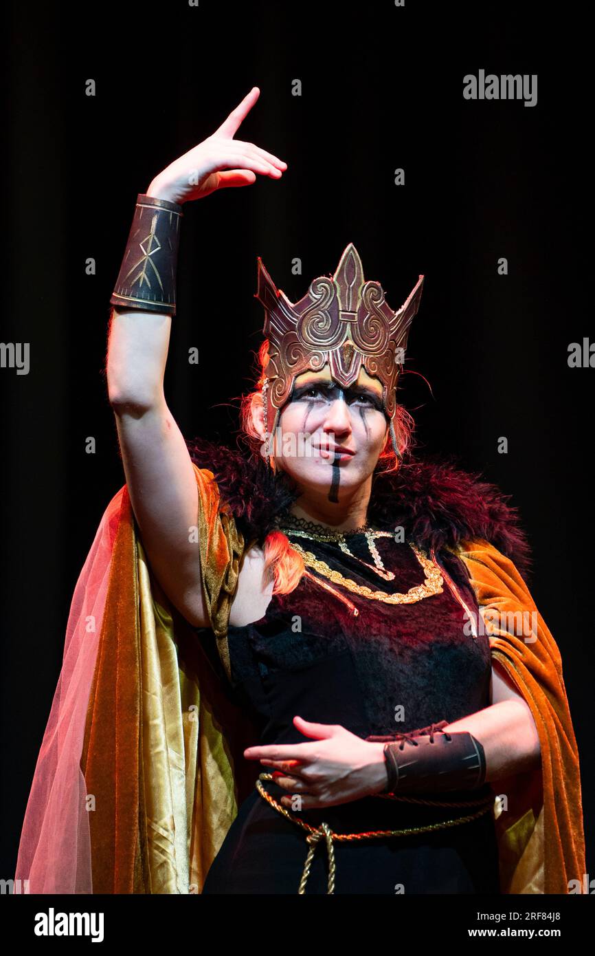 Edinburgh, Scotland, UK. 1 August 2023. The Mythological Theatre ...