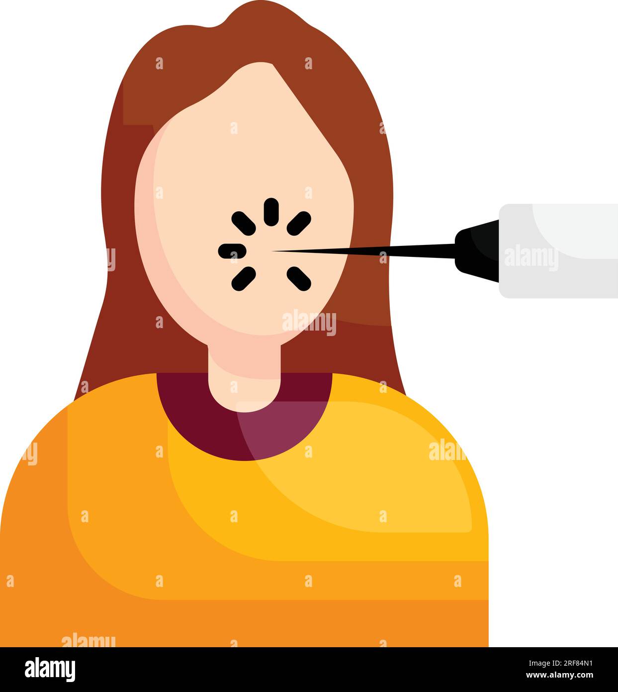 Face Rejuvenation vector icon design, beauty and personal care symbol ...