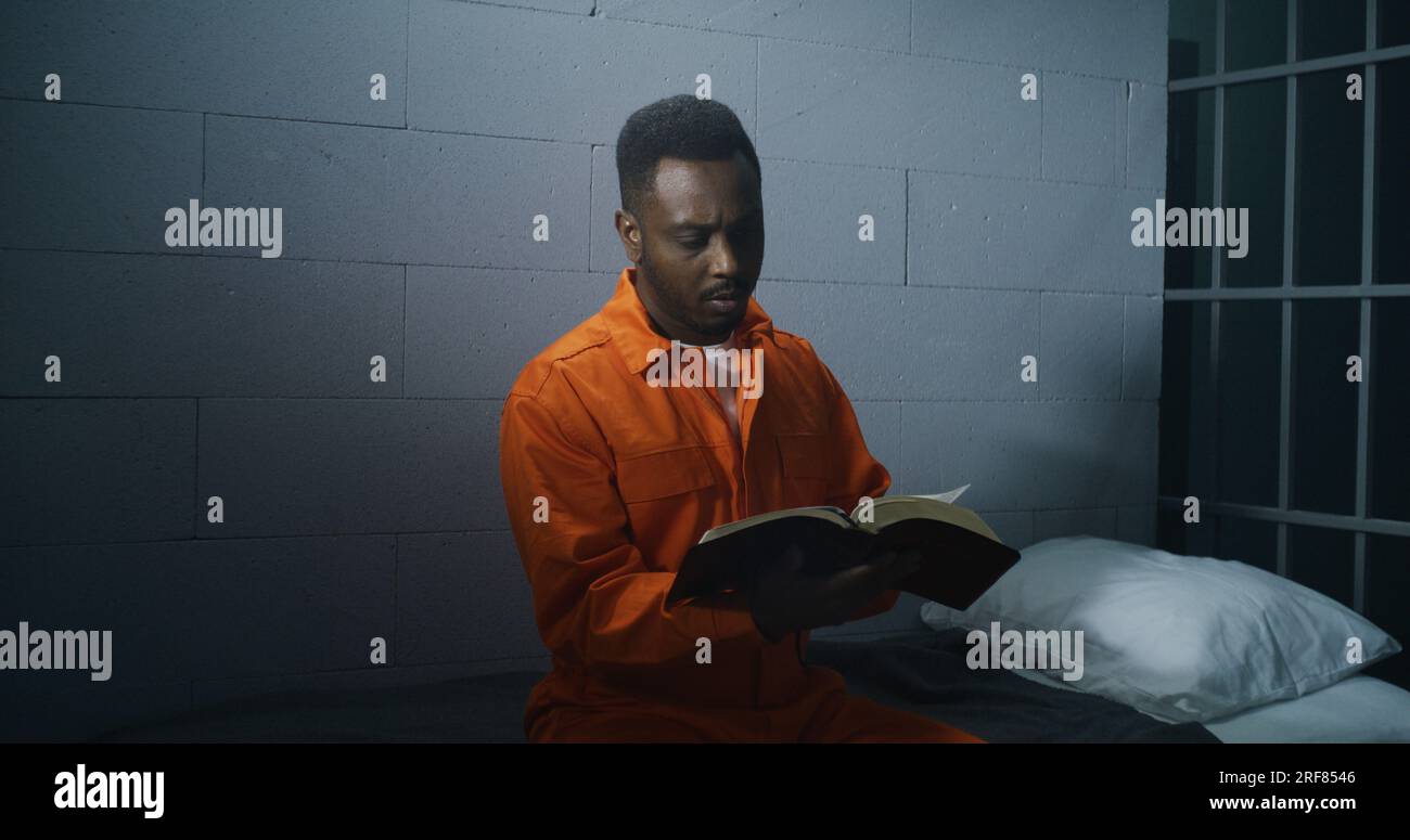 An african american male in prison hi-res stock photography and images ...