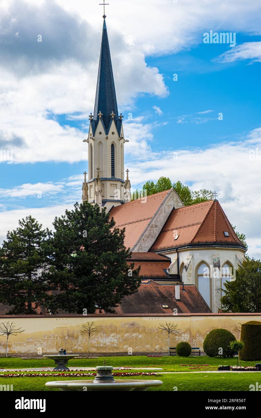 Maria Hietzing Catholic Church near Schonbrunn Palace in Vienna Stock ...