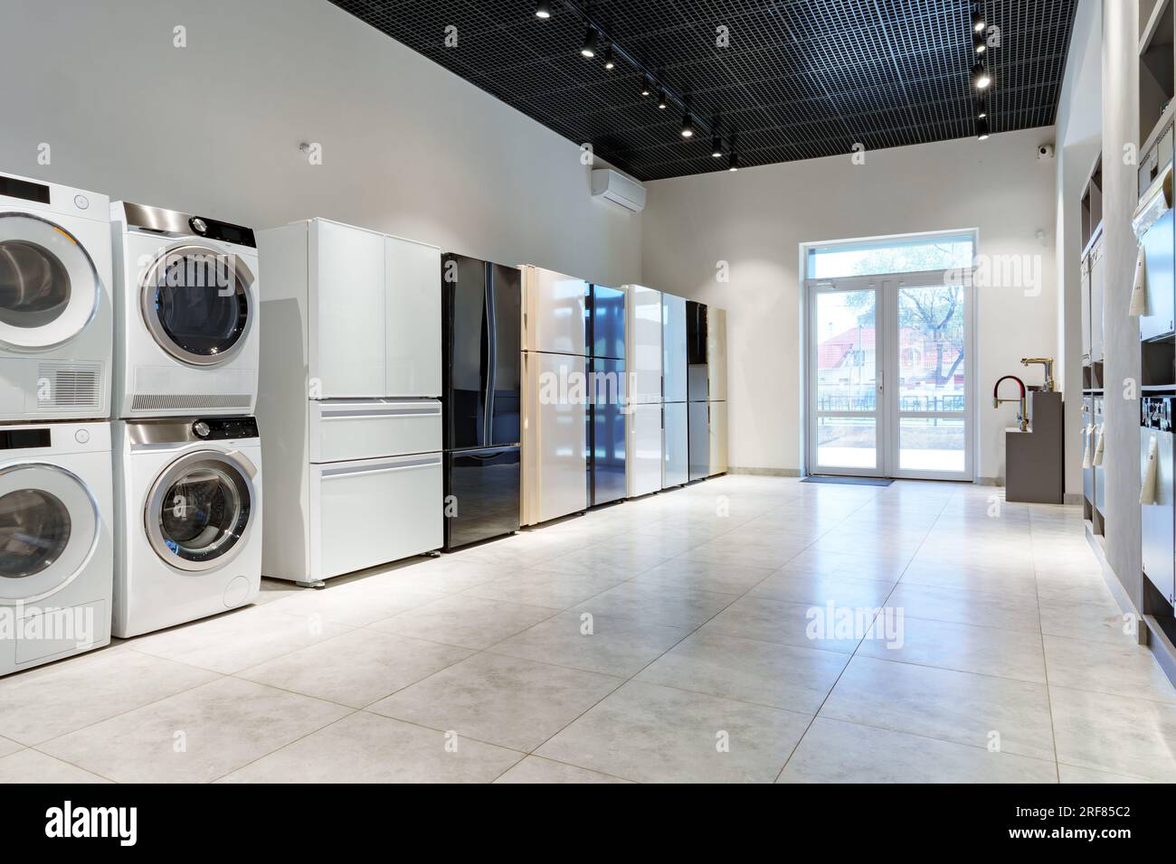 Washing machines and drying machines home appliance retail store ...