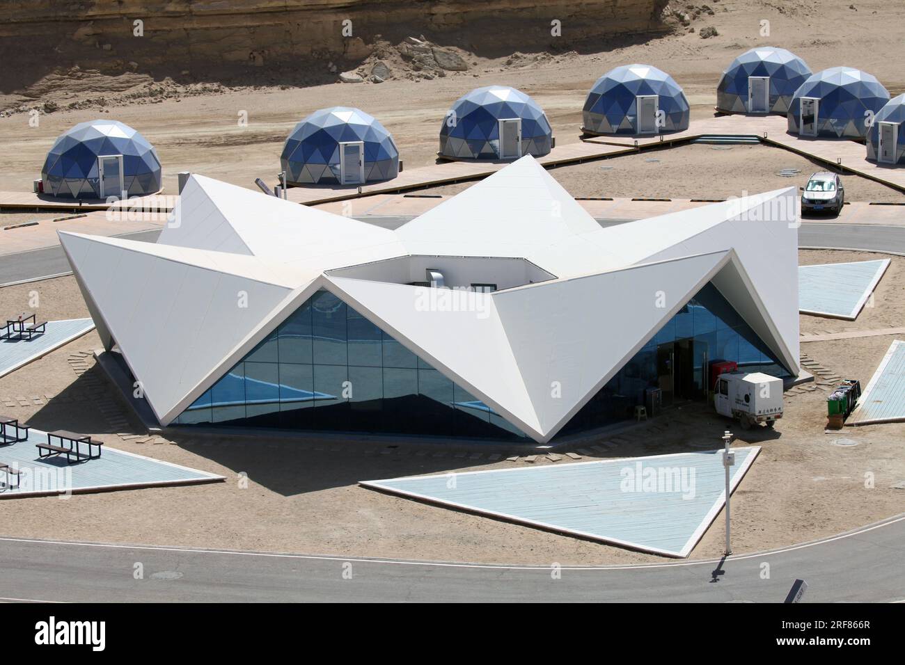 Golmud, China. 01st Aug, 2023. GOLMUD, CHINA - JULY 21, 2023 - This ...