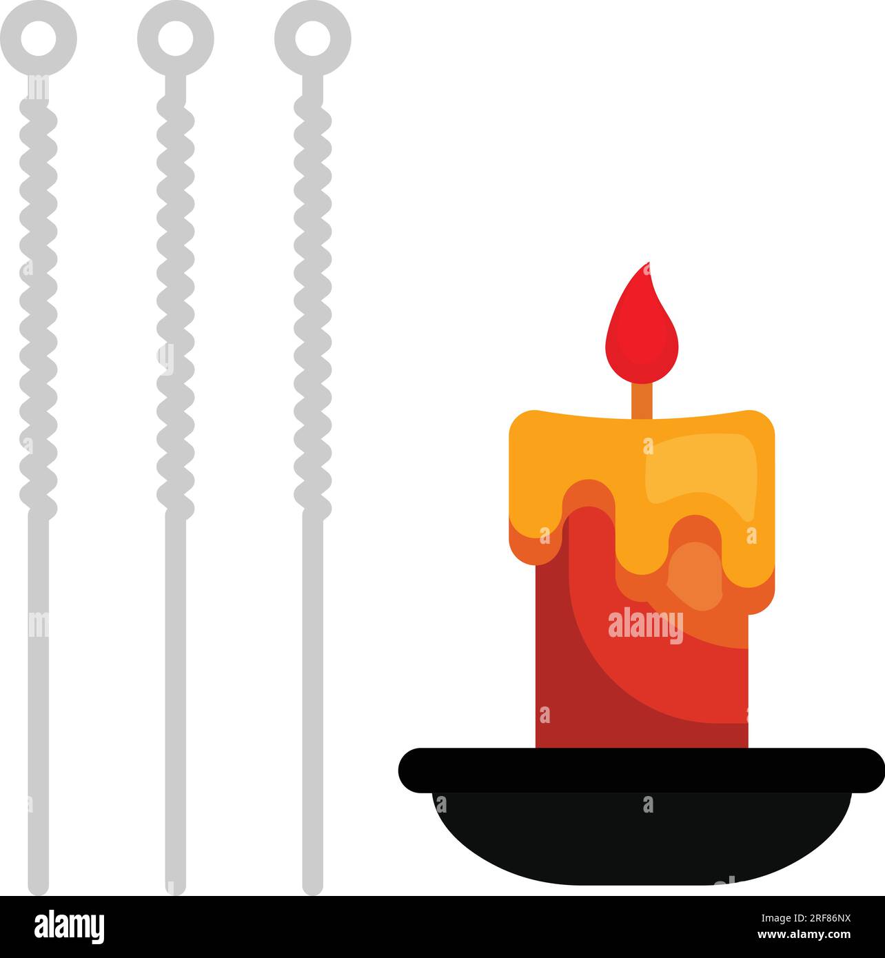 Needles light Stock Vector Images - Alamy