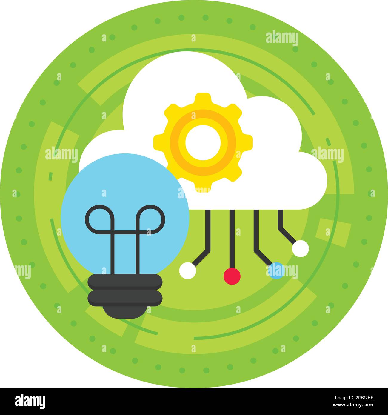 Iaas solution Stock Vector Images - Alamy