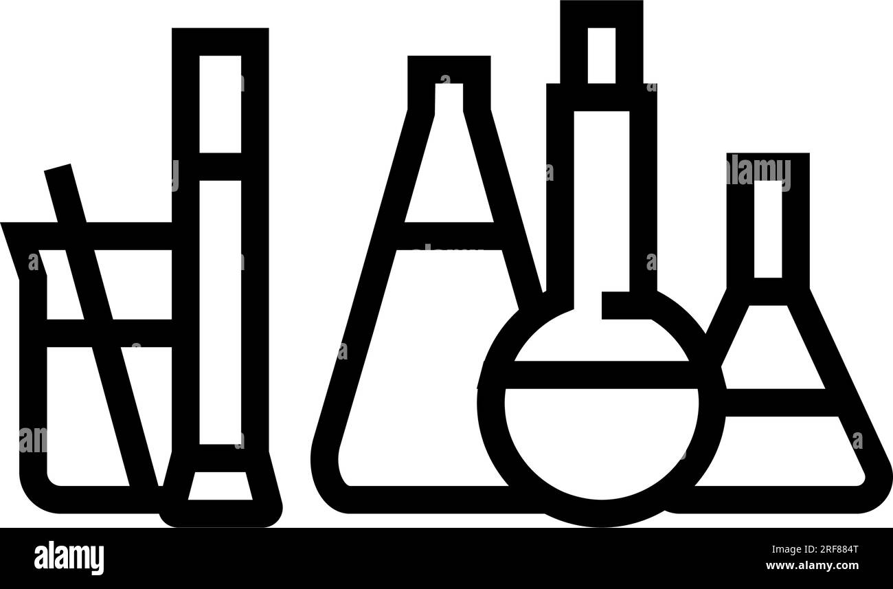 chemical substances engineer line icon vector illustration Stock Vector ... chemical substances engineer line icon vector illustration Stock Vector ...