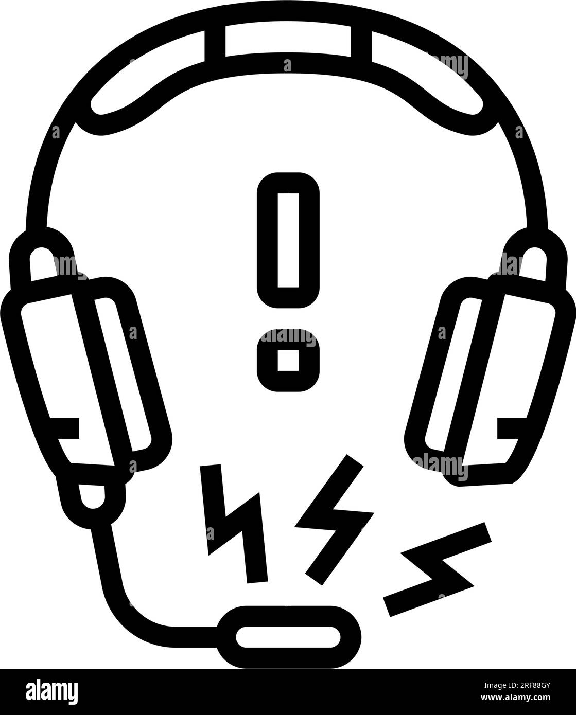 emergency services alert line icon vector illustration Stock Vector ...