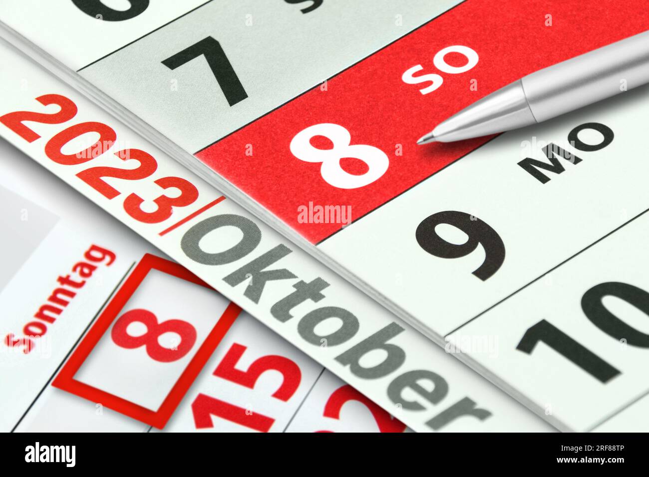 2023 german calendar hi-res stock photography and images - Alamy
