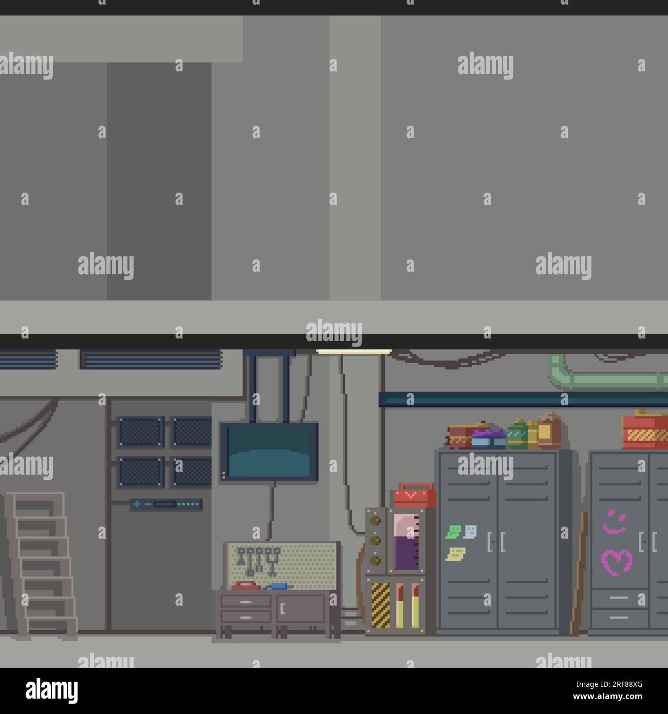 Tech scene Stock Vector Images - Alamy