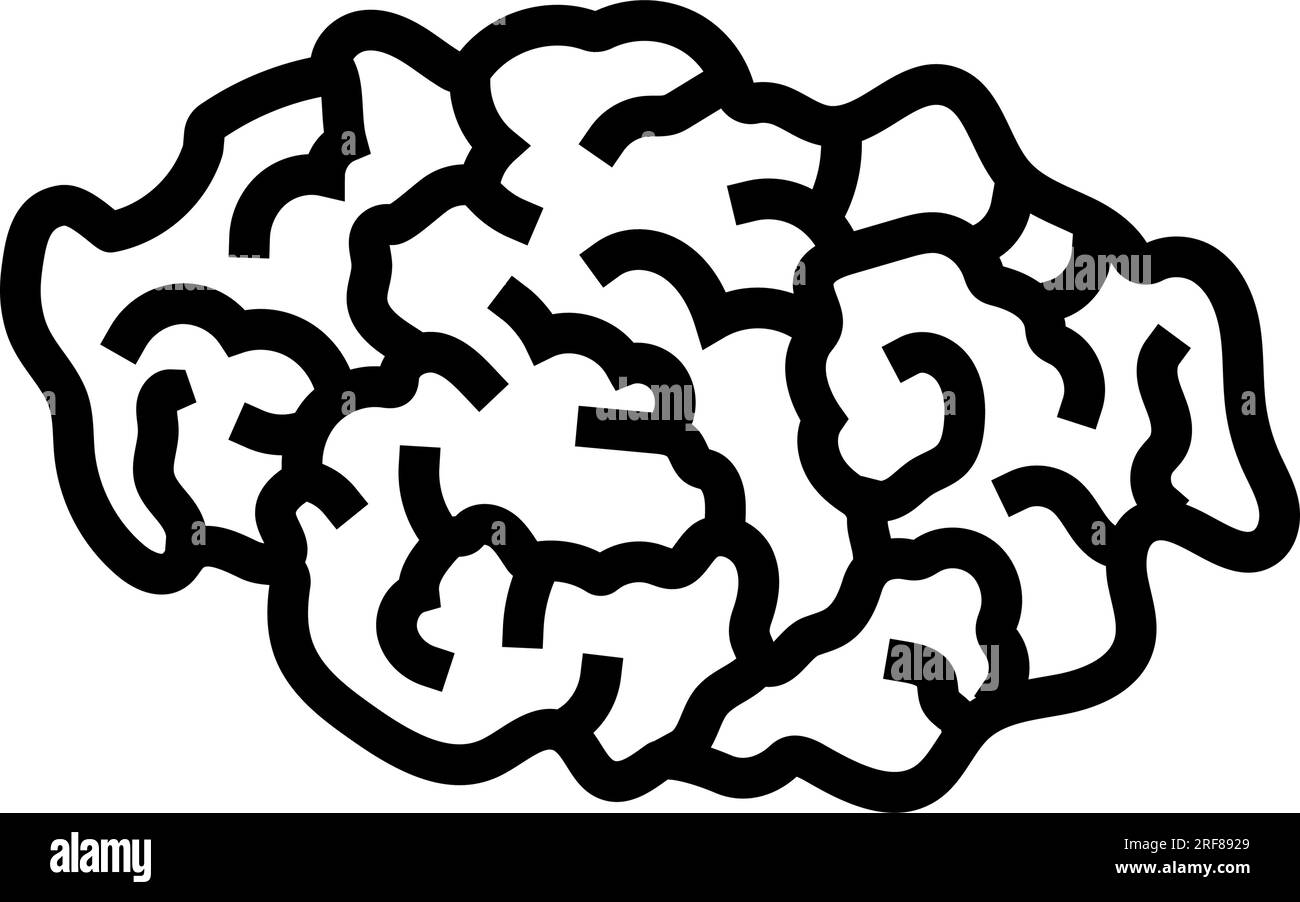 egg scramble line icon vector illustration Stock Vector Image & Art - Alamy