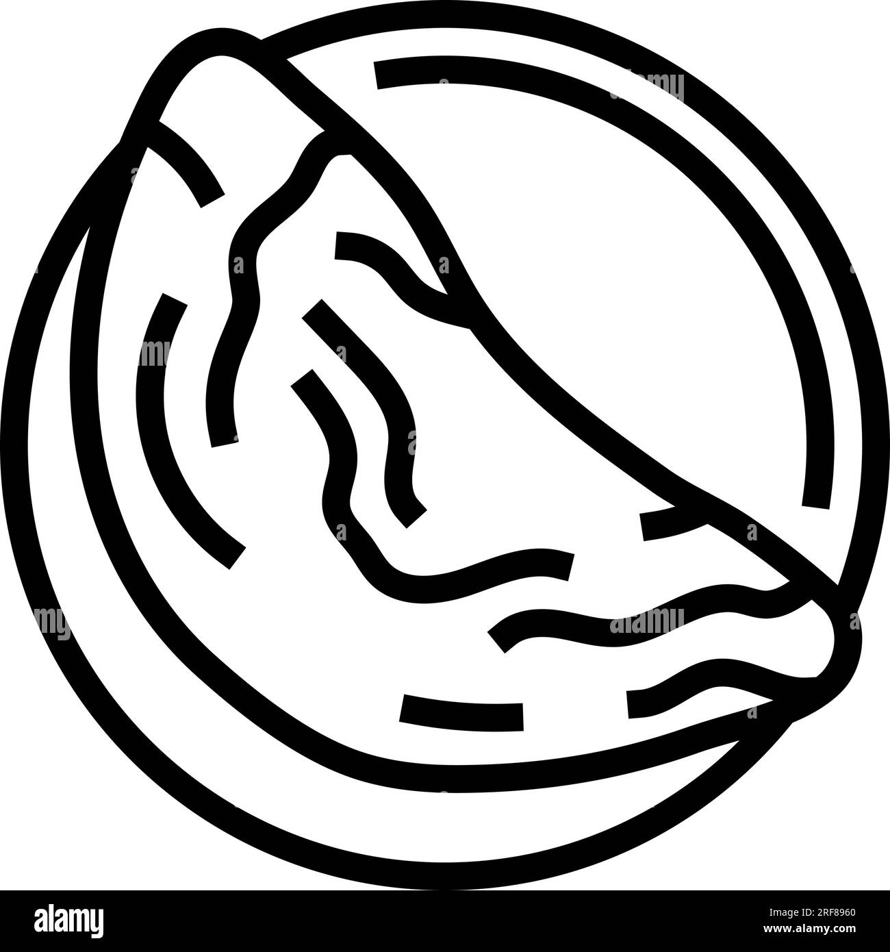 omelette egg line icon vector illustration Stock Vector Image & Art - Alamy