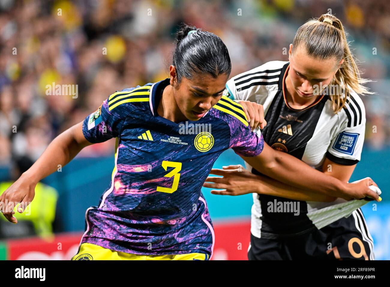 Sydney, NSW, Australia, Daniela Arias (3 Colombia) FIFA Women’s World ...