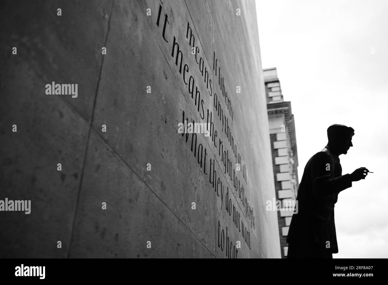 George orwell quote hi-res stock photography and images - Alamy