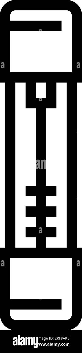 fuse electrical engineer line icon vector illustration Stock Vector ...