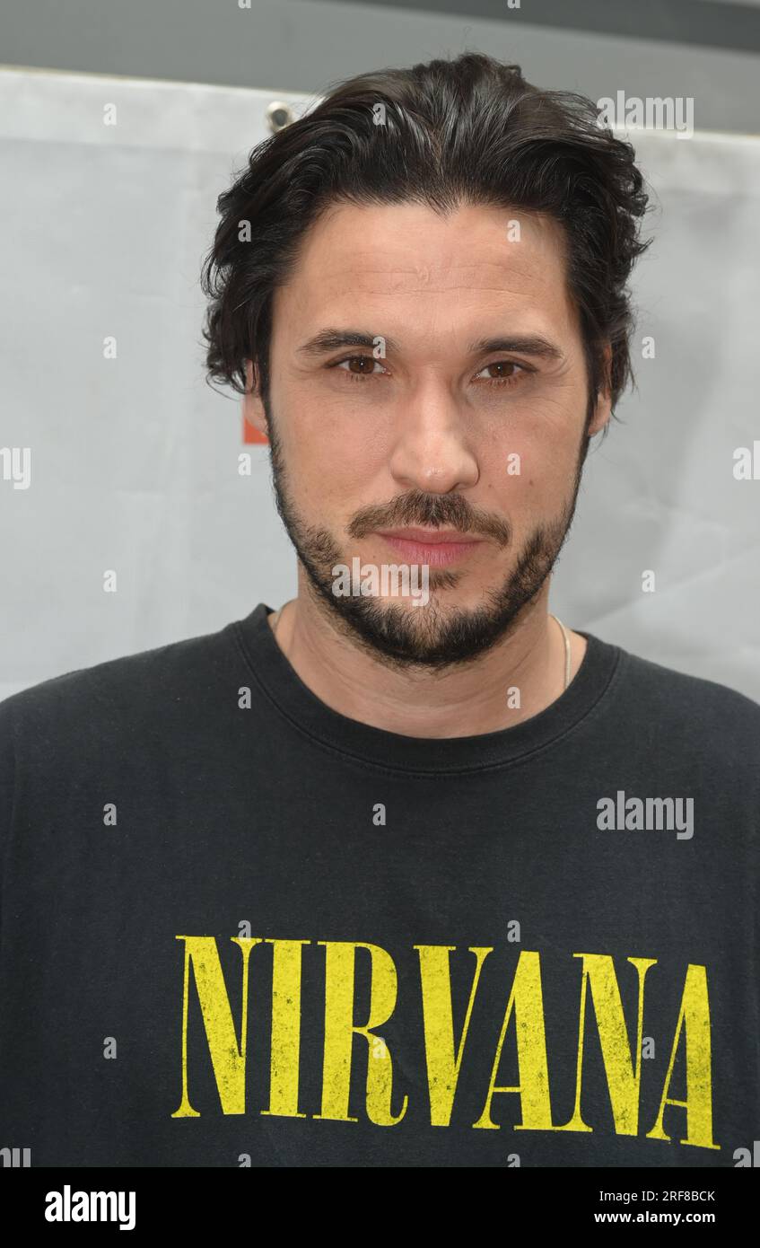 Cologne, Germany. 31st July, 2023. Actor Alexander Milo poses with the ...