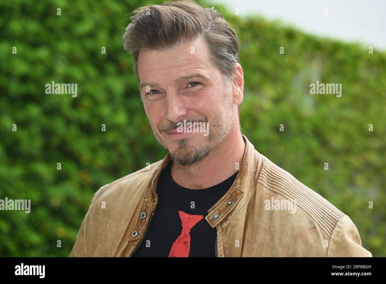 31 July 2023, North Rhine-Westphalia, Cologne: Actor Jan Ammann poses ...