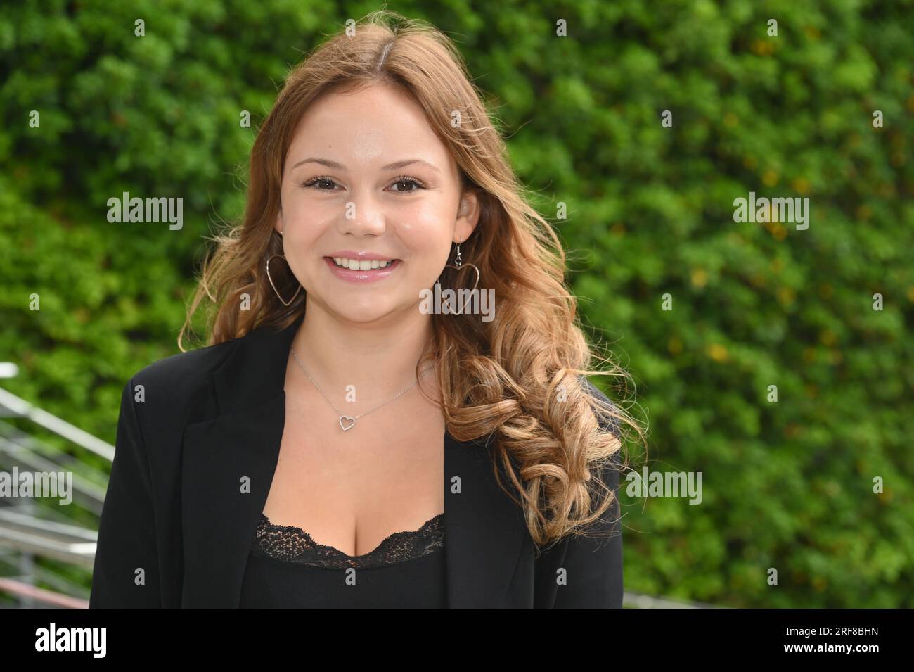 31 July 2023, North Rhine-Westphalia, Cologne: Actress Theresa Traser ...