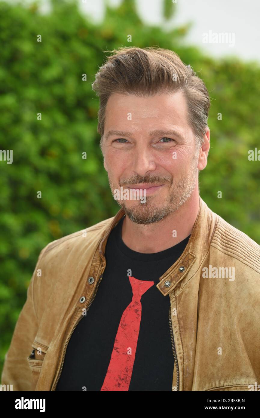31 July 2023, North Rhine-Westphalia, Cologne: Actor Jan Ammann poses ...