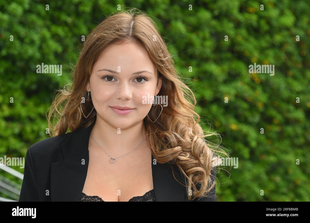31 July 2023, North Rhine-Westphalia, Cologne: Actress Theresa Traser ...