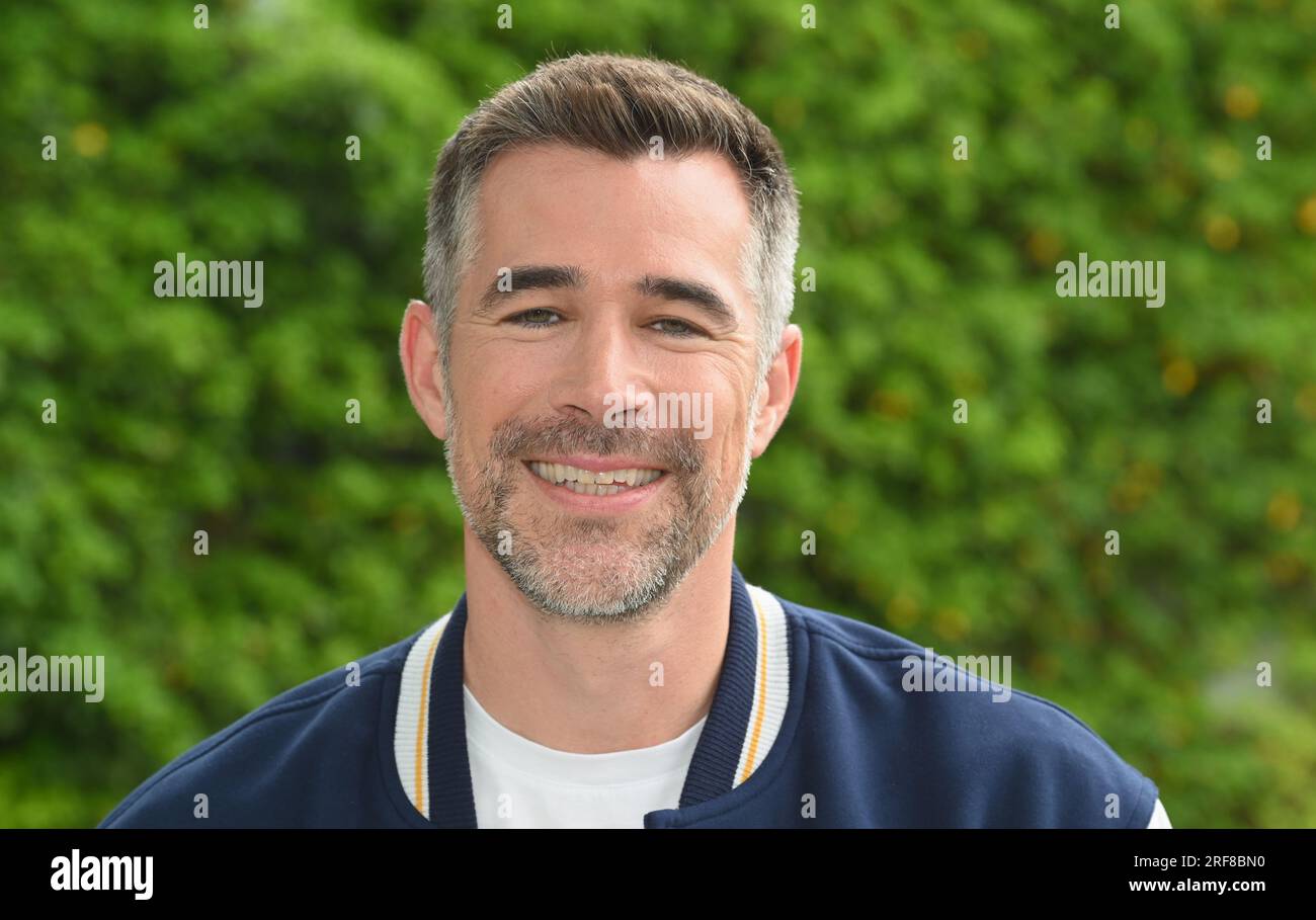 31 July 2023, North Rhine-Westphalia, Cologne: Actor Jo Weil poses with ...